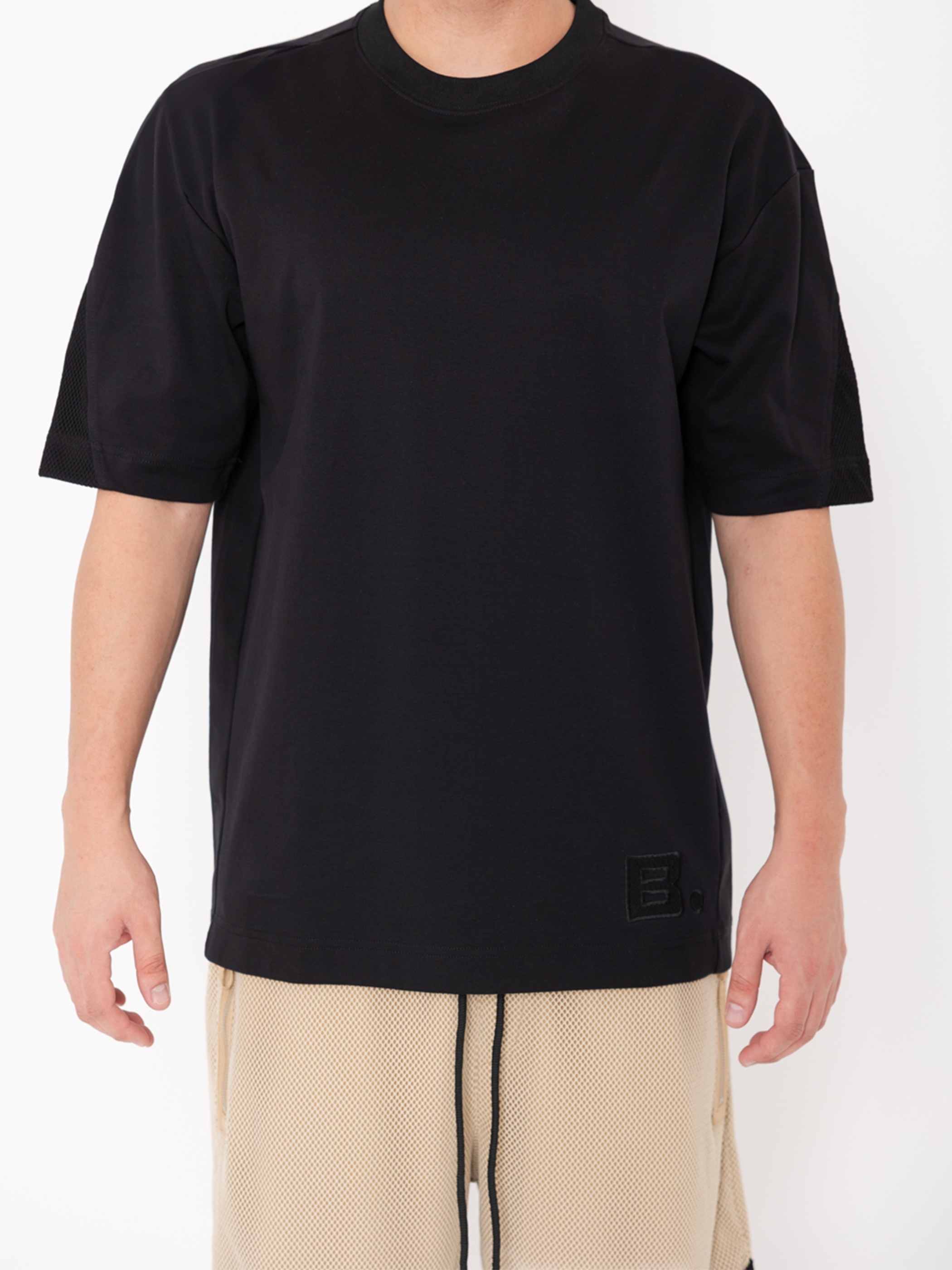 T-SHIRT BD Pulse Cotton Mesh – BLACK DOT